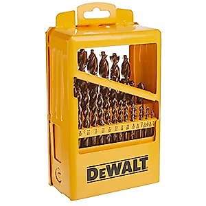 DEWALT Drill Bit Set with Metal Index, 29-Piece (DW1969)