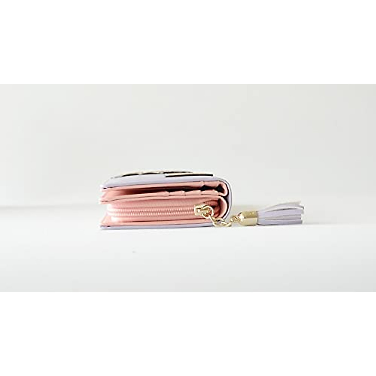 SQX Totoro Wallets Women Wallets Cartoon Card Holder Coin Purse Zipper and Hasp Clutch Long Wallet (Color : Black), 19x9x3cm