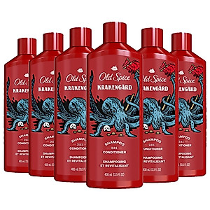 Old Spice Krakengard 2in1 Shampoo and Conditioner for Men, 13.5 fl oz