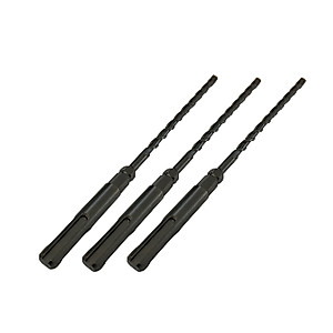 3PCS, 3/16" x 7", SDS Plus Hammer Drill Bits