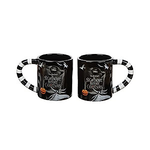 Jack Skellington & Sally Disney 2-Piece Ceramic Mug Set