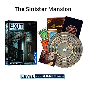 EXIT: The Game 4-Pack Escape Room Bundle | Season 3 | Dead Man on the Orient Express | Sinister Mansion | Sunken Treasure | Mysterious Museum | Family-Friendly, Cooperative Game | 1 to 4 Players