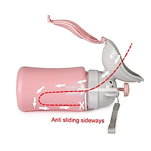 ONEDONE Portable Baby Child Potty Urinal Emergency Toilet for Camping Car Travel and Kid Potty Pee Training for Boys and Girls