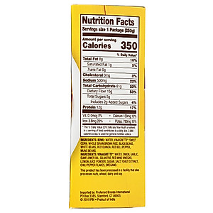 TASTY BITE Mexican Protein Bowl, 8.8 Ounce, Pack of 6, Ready to Eat, Microwaveable, Vegan, 12g Plant Protein, Tangy Citrus