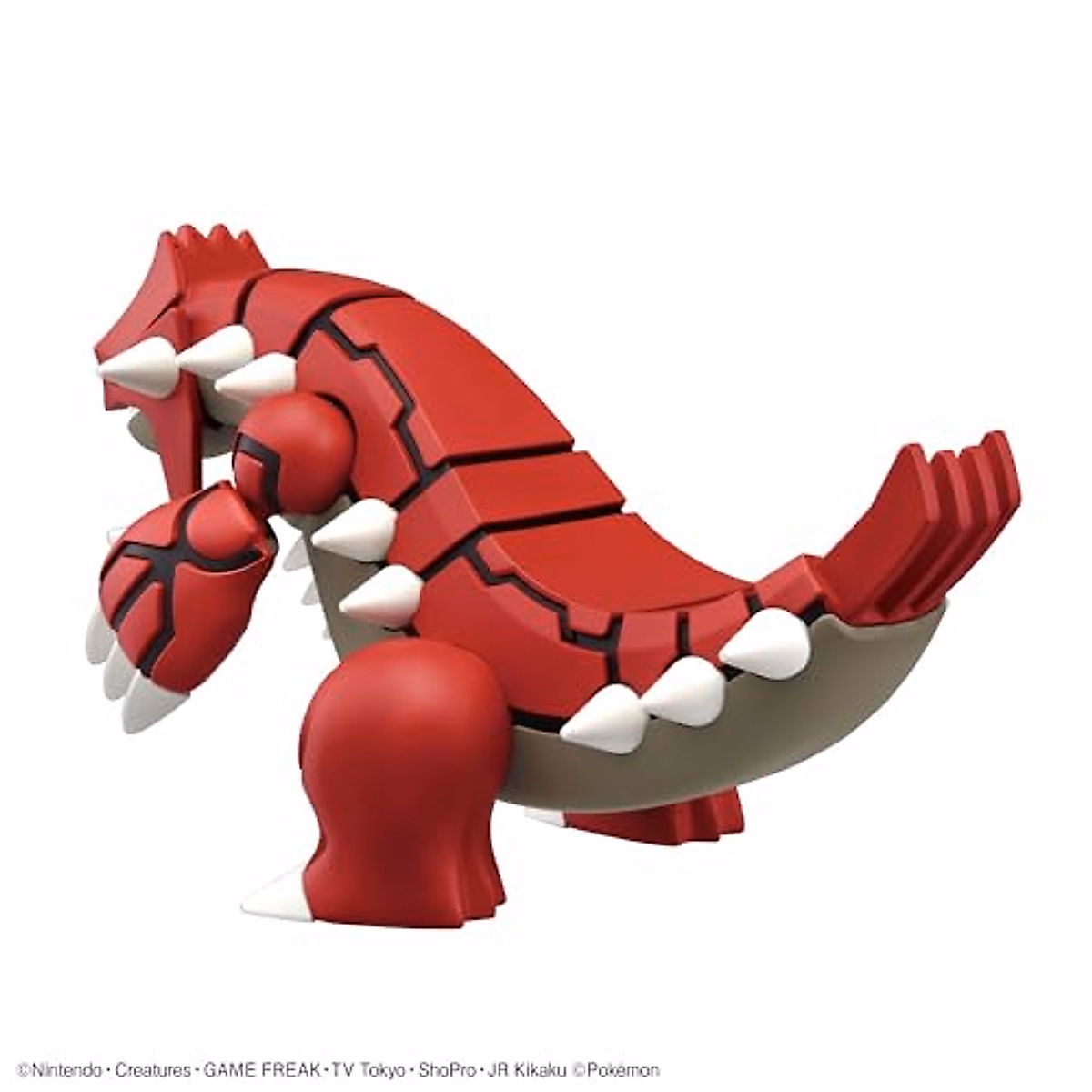 Bandai: Pokemon Plamo Collection 54 Select Series Groudon Model Kit