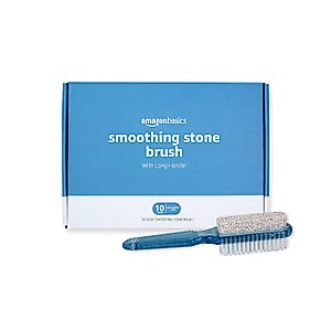 Amazon Basics Smoothing Stone with Handle, 10 Count, blue/white