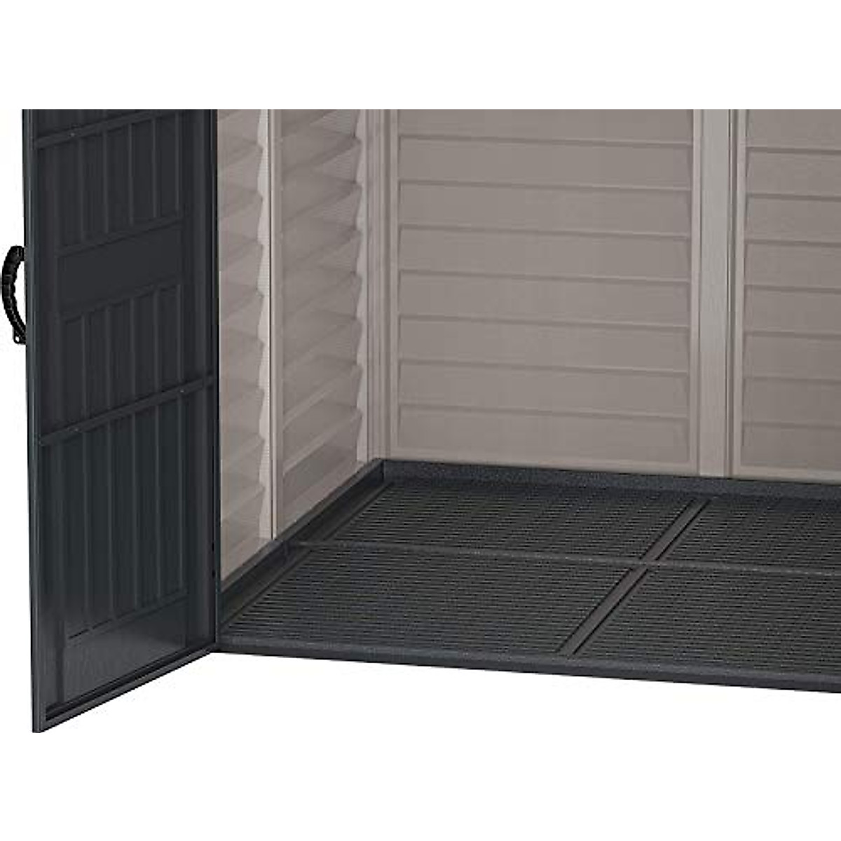 Duramax 30425 Storemate Plus Outdoor Storage Shed, Gray/Dark Gray