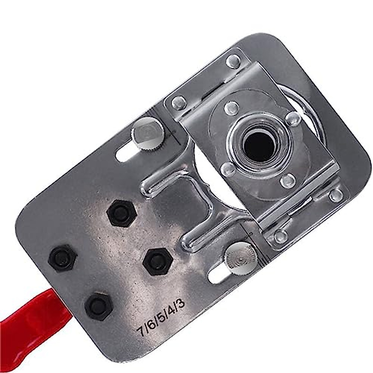 Concealed Hinge Jig with Clamp Drilling Guide Hole Locator Kits Hinge Punching Tool for Cabinet Door Hinges Inset Concealed Hinge Jig Kits