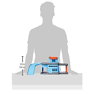 Parking Garage and Mini Fastback Blue/Green Bundle