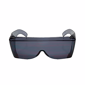 Calabria 3000 Fit Over Safety Glasses Fitover Eyewear Copper Green Smoke 3 Pack Men Women Wrap Around Anti Fog Scratch Glare