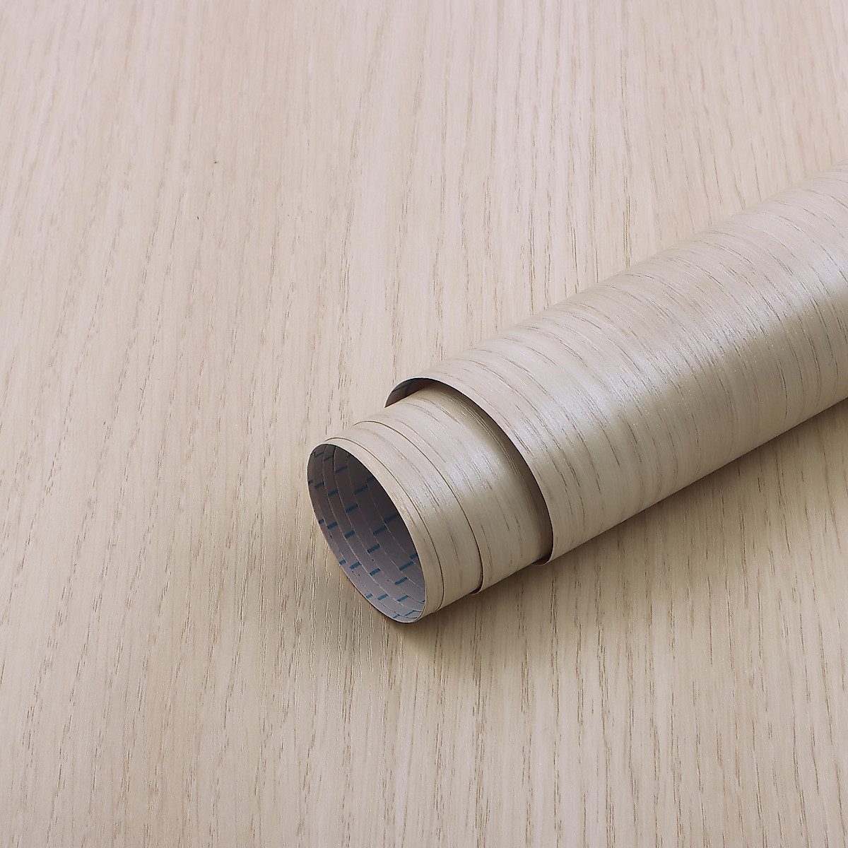 Ismoon 17.5"x78.7" Peel and Stick Wallpaper Wood Contact Paper Modern Wood Thicken Waterproof Contact Paper Self Adhesive Wallpaper Removable Wallpaper Cupboard Drawer Liner Vinyl Roll