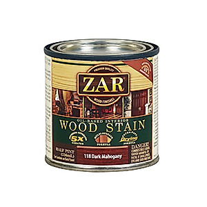 ZAR 11806 1/2PT DK Stain, Dark Mahogany