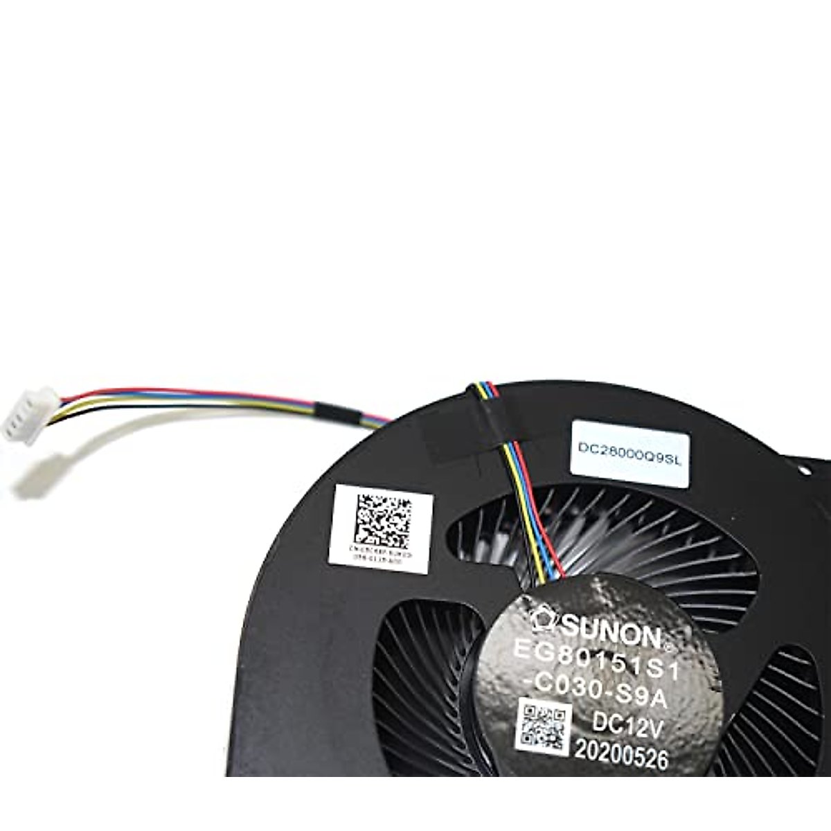 NODRLIN New 05C68F 05CC81 for Dell Alienware AREA-51M R1 R2 RTX2060 CPU & GPU Fan