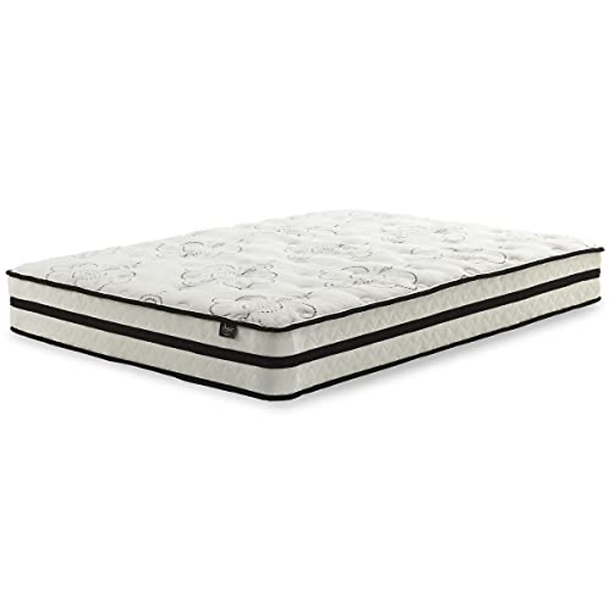 Signature Design by Ashley Chime 10 Inch Medium Firm Hybrid Mattress, CertiPUR-US Certified Foam, Full
