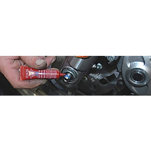 LOCTITE 242 Threadlocker for Automotive: High-Temp, Medium-Strength, Anaerobic | Red, 6mL Tube (PN: 37418 - 487229)