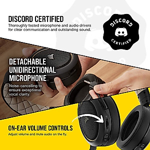 Corsair HS70 PRO Wireless Gaming Headset — Cream (Renewed)