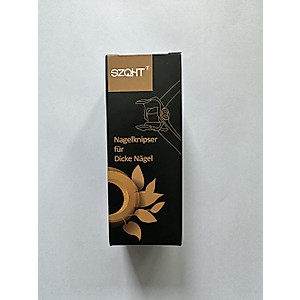 SZQHT 15mm Wide Jaw Opening Nail Clippers for Thick Nails,Finger Nail Clippers for Ingrown Toenail Clippers for Men,Tough Nails, Seniors, Adults.Deluxe Sturdy Stainless Steel Big(Silver)