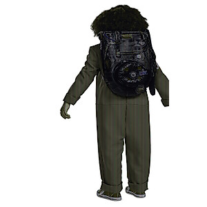 Ghostbusters Costumes for Kids, Official Ghostbusters Afterlife Movie Costume Jumpsuit with Inflatable Proton Pack, Classic Kids Size Large (10-12)