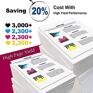 SINIYA 2-Pack (Black) Compatible High Yield TN-227 TN227 (TN-227BK) (with Chip) Printer Toner Cartridge use for HL-L3210CW L3230CDW L3270CDW L3290CDW L3230CDN MFC-L3710CW Printers