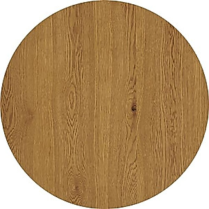 Acacia Alma Solid Wood Dining Table / 36" Kitchen Table Round Dining Table for 4 Dining Room Table, Patio Table, End Table, Coffee Table, Work Desk, Natural Wood Dining Table Round Kitchen Table, Oak