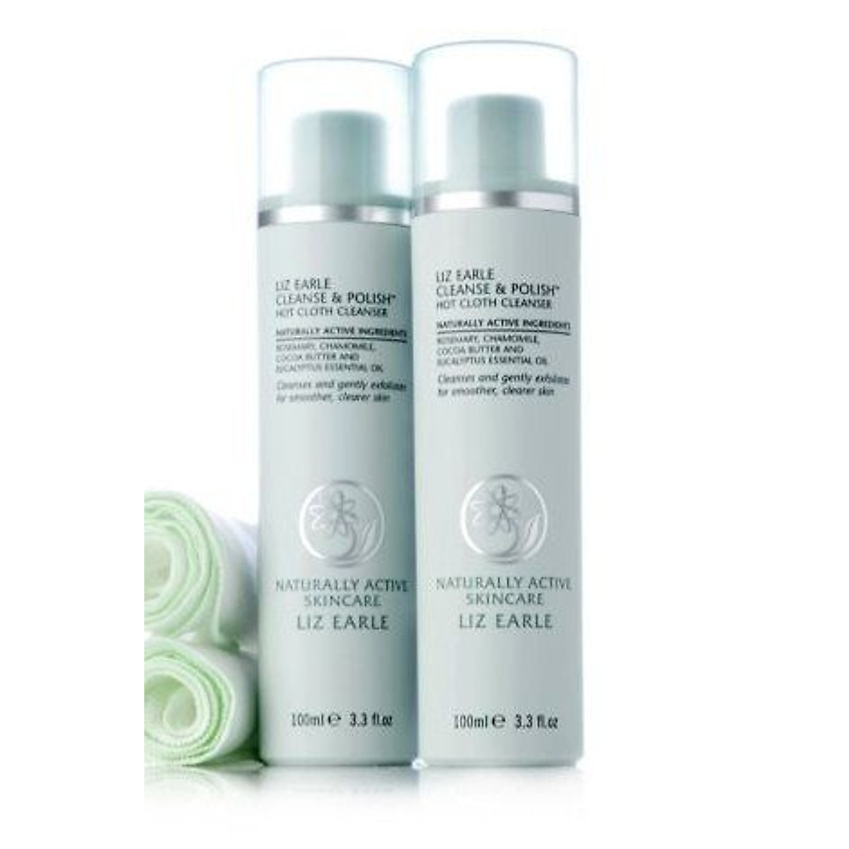 Liz Earle Cleanse & Polish Duo 2 x 100ml plus 2 muslin cloths by Liz Earle