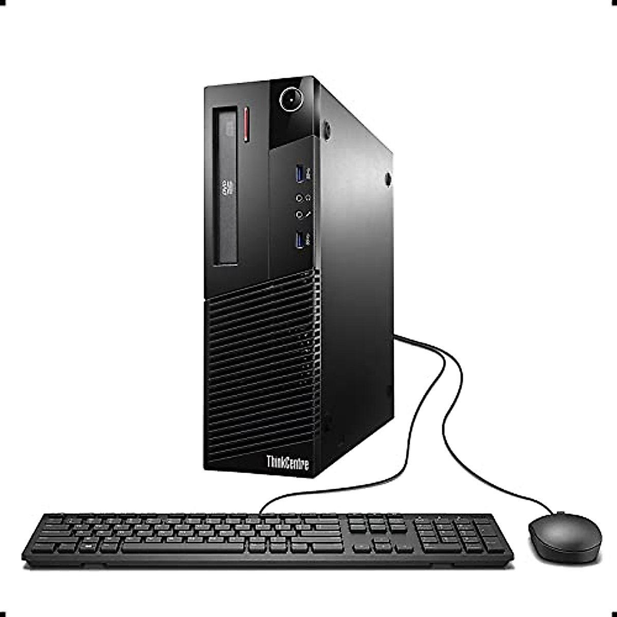 lenovo ThinkCentre M93P Small Form Business High Performance Desktop Computer PC - Intel Core I5-4570 3.2G,8G RAM DDR3,240G SSD,DVD-ROM,WIFI, Windows 10 Professional) (Renewed)