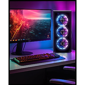 BEASTCOM Q3 | Essential Gaming PC | 8 Threads Gamer | AMD Ryzen 3 4X 4,00 GHz | 4K Vega 6 Core Graphics | 16GB RAM | 512GB SSD | HDMI | USB 3.2 | WiFi | Windows 11 Pro