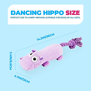 ALL FOR PAWS Ultrasonic Silent Squeaker Dog Toy, Quiet Puppy Toy Comfort Plush Toy Dog Cuddle Toys, Squeakerless Dog Toy with Cute Animal Designs, Ideal for Home and Office