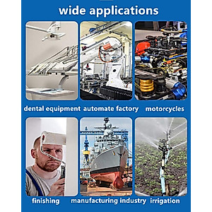 JUNZHIDA Pneumatic Tubing Pipe 1/4" OD Clear Air Compressor PU Line Hose Tube for Water Fluid Transfer 10Meter 32.8ft