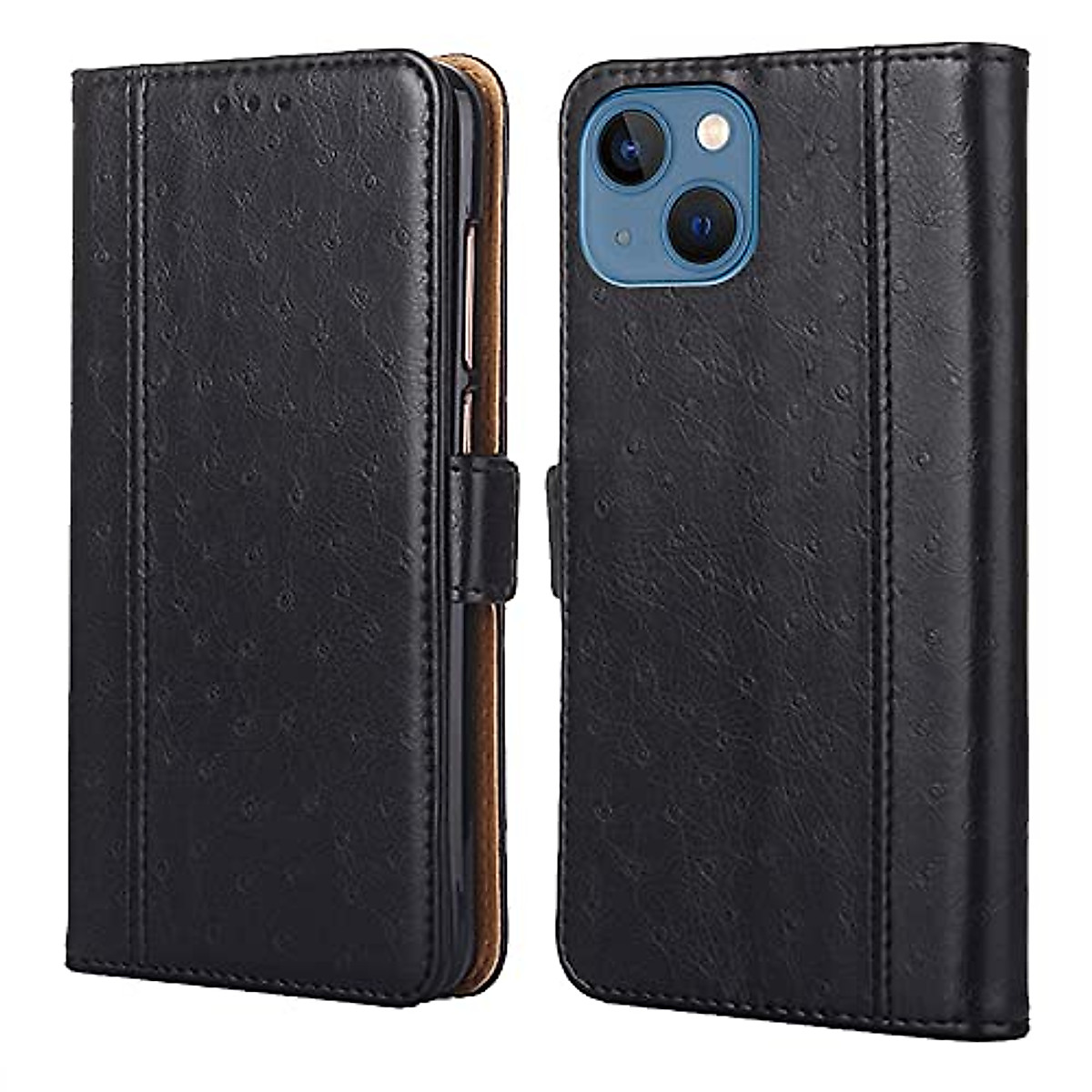 Fansipro Wallet Folio Case for Samsung Galaxy S9 Plus, Premium PU Leather Slim Fit Cover for Galaxy S9 Plus, 3 Card Slots, Well Fit, Black