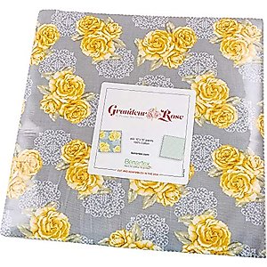 Painted Sky Studio Grandeur Rose 10X10 Pack 42 10-inch Squares Layer Cake Benartex
