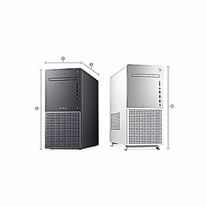 Dell XPS 8950 Desktop (2022) | Core i5-12400 - 256GB SSD Hard Drive - 8GB RAM | 6 cores @ 4.4 GHz Win 11 Pro Silver (Renewed)