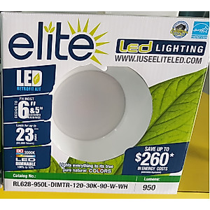ELITE RL628 5/6" LED RETROFIT MODULE, 3000K - DIMMABLE - 90CRI
