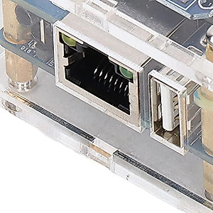 FECAMOS Hotspot Module, Low Bit Error Rate Solve Distance Limitation 1.3in Screen MMDVM Hotspot Board with USB Cable for Network Cable Connection