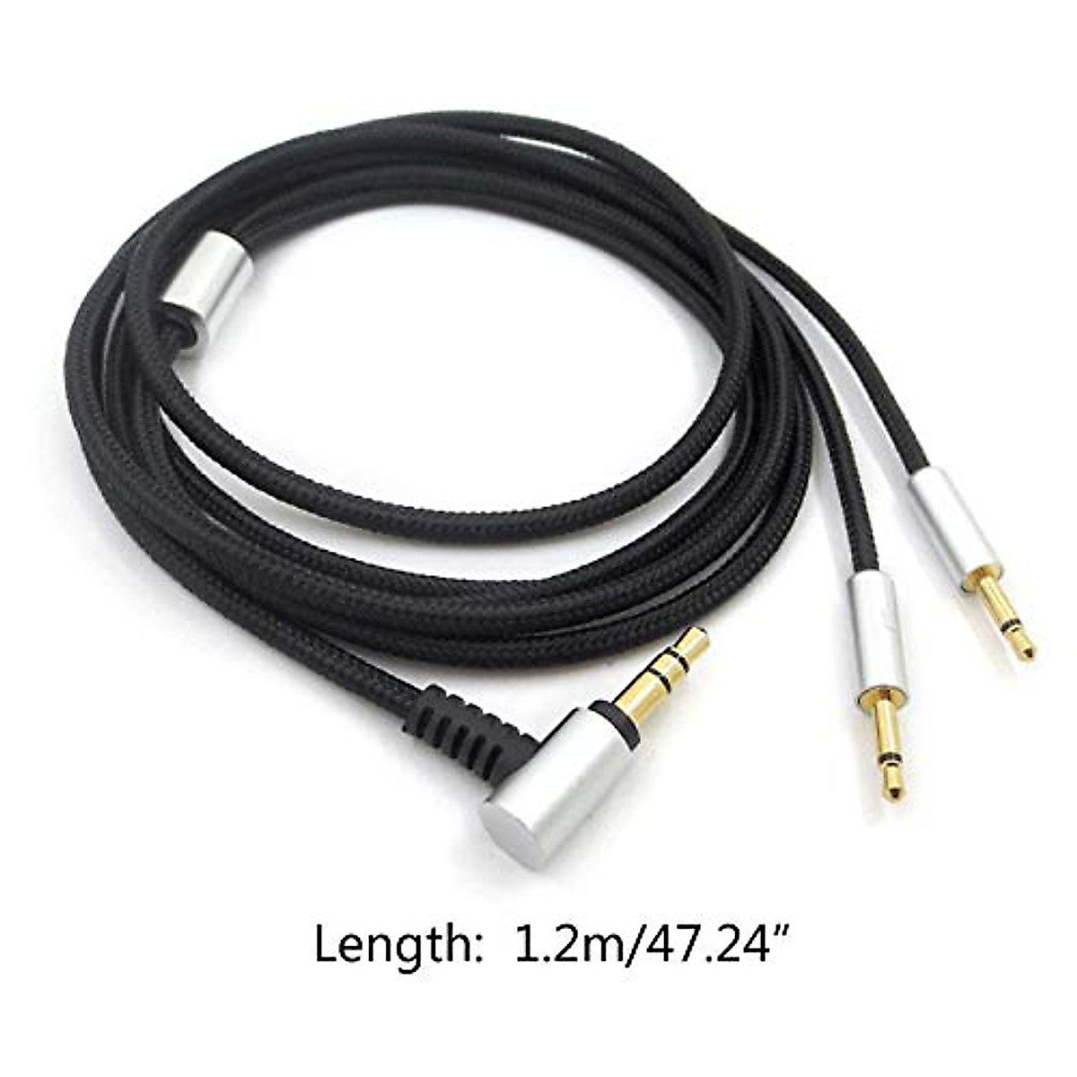 CUCUDAI RipengPI Replacement Earphone Cable for Sennheiser- HD202 HD477 HD497 Headset Audios Cord for Headphone-1