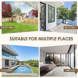 RADIATA Foldable Wicker Rattan Hanging Egg Chair with Stand, Swing Chair with Cushion and Pillow, Lounging Chair for Indoor Outdoor Bedroom Patio Garden (Blue with Stand)