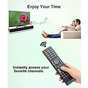 JISOWA Replacement Remote Control Universal for Insignia NS-19E310NA15 NS-RC03A-13 NS-24D510NA15 NS-42P650A11 NS-42L260A13 NS-46E481A13 NS-50L260A13 NS-55L260A13 Dynex DX-RC01A-13 DX-32L200NA14 TV