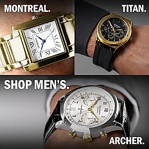 Sekonda Monica Ladies 20mm Quartz Watch in White with Roman Numerals, Analogue Display and Alloy Strap, Gold, Bracelet