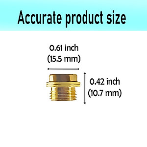 ALITZ 2Pack 30006 Brass faucet seat compatible with Central Brass 1/2" - 24 Thread No lead