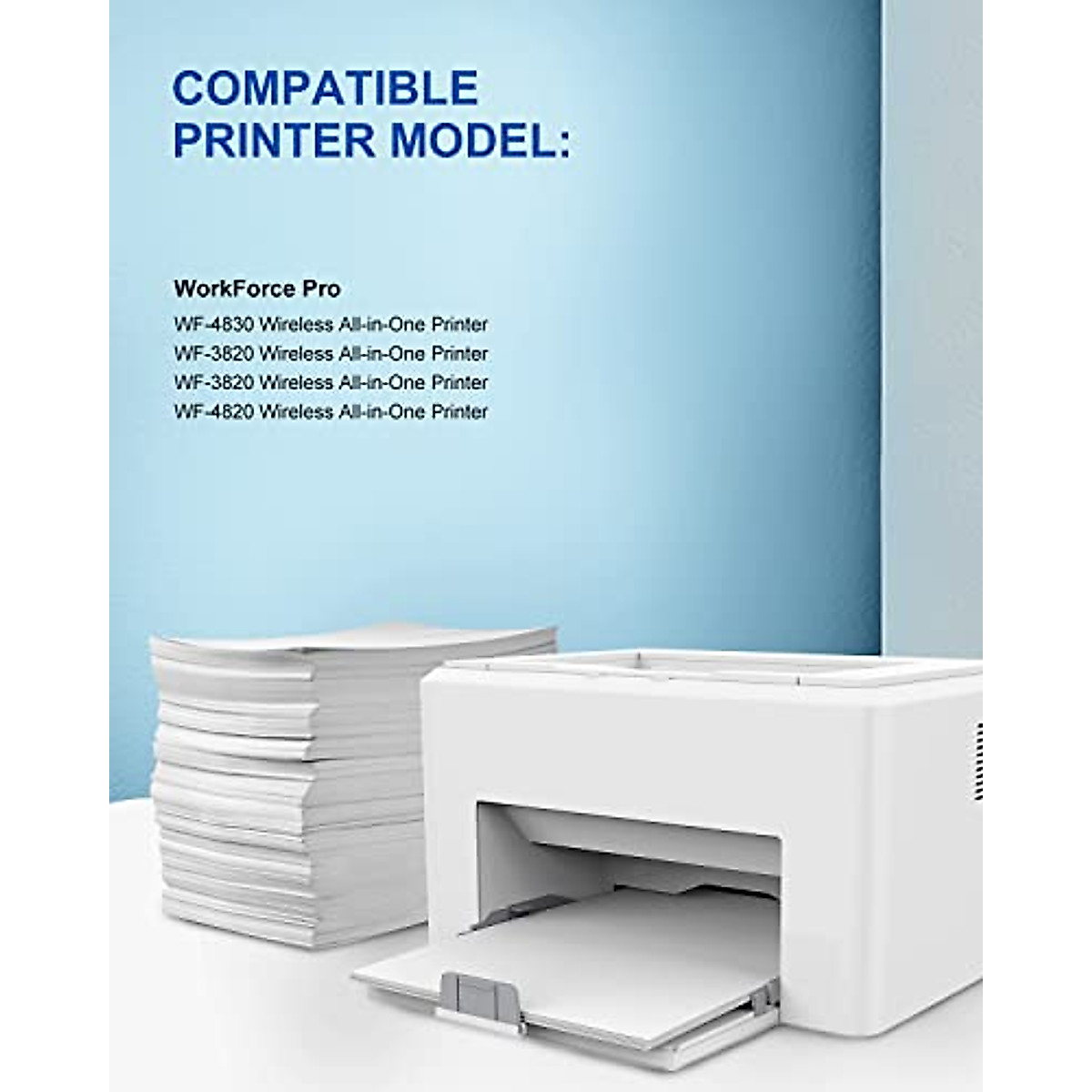 822xl Ink cartridges Remanufactured Replacement for Epson T822 822 XL Ink Cartridges to use for Epson Workforce Pro WF-3820 WF-4820 WF-4830 WF-4833 WF-4834 Printer(Black, Cyan, Magenta, Yellow)