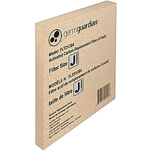 GermGuardian FLT21CB4 Genuine Carbon Filter Replacements for 21-inch Air Purifier AC5900WCA, 4-Pack
