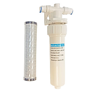 Westbrass KH31BK-20 HotMaster 3 in 1 Kitchen Faucet with DigitHot Instant Hot Water Tank and Single in-Line Water Filter System, Stainless Steel