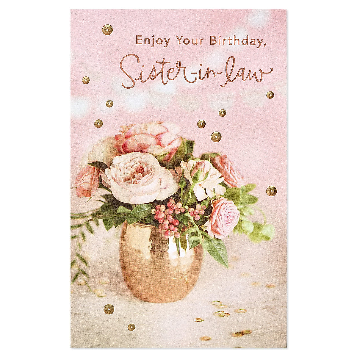American Greetings Birthday Card for Sister-In-Law (Flower Arrangement)