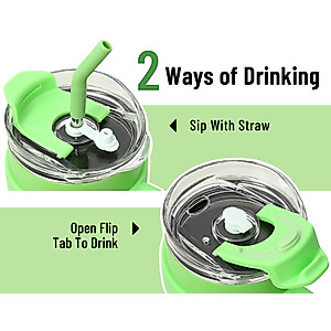 DLOCCOLD 40oz Tumbler with Handle, Straw & Lid, Double Wall Vacuum Reusable Stainless Steel Insulated Water Bottle, Travel Mug Cup, Modern Tumblers Cupholder Friendly (dreamland)