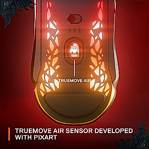 SteelSeries Aerox 5 Wireless – Diablo IV Edition – Lightweight 76g Gaming Mouse – 18000 CPI – TrueMove Air Optical Sensor – Water Resistant – 180+ Hour Battery Life – Free in-Game Item - PC/MAC