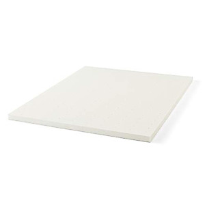 LUCID - LU20RQ45MT 2 Inch Ventilated Memory Foam Mattress Topper