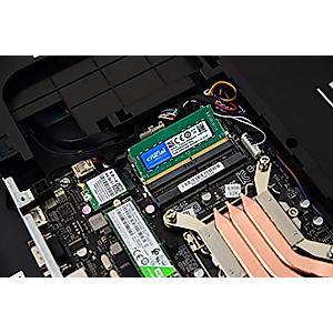 Crucial 16GB DDR4 SDRAM Memory Module - for Notebook - 16 GB - DDR4-2666/PC4-21300 DDR4 SDRAM - CL19-1.20 V - Non-ECC - Unbuffered - 260-pin - SoDIMM (CT16G4SFS8266)