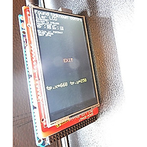 JDH Labs Tech 3.2-inch TFT Touchscreen Display for Arduino UNO; Leonardo o MEGA
