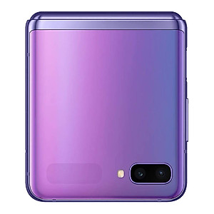 SAMSUNG Galaxy Z Flip Factory Unlocked Cell Phone |US Version - Single SIM | 256GB of Storage | Folding Glass Technology | Long-Lasting Battery | US Warranty | Mirror Purple (Renewed)