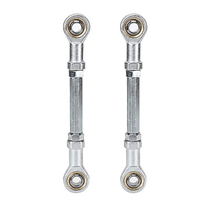 2pcs Steering & Suspension Kit150mm/170mm 8mm,Steering Tie Rod Kit Ball Joint ATV Kart Accessory Compatible with Electric Mini ATV Kart